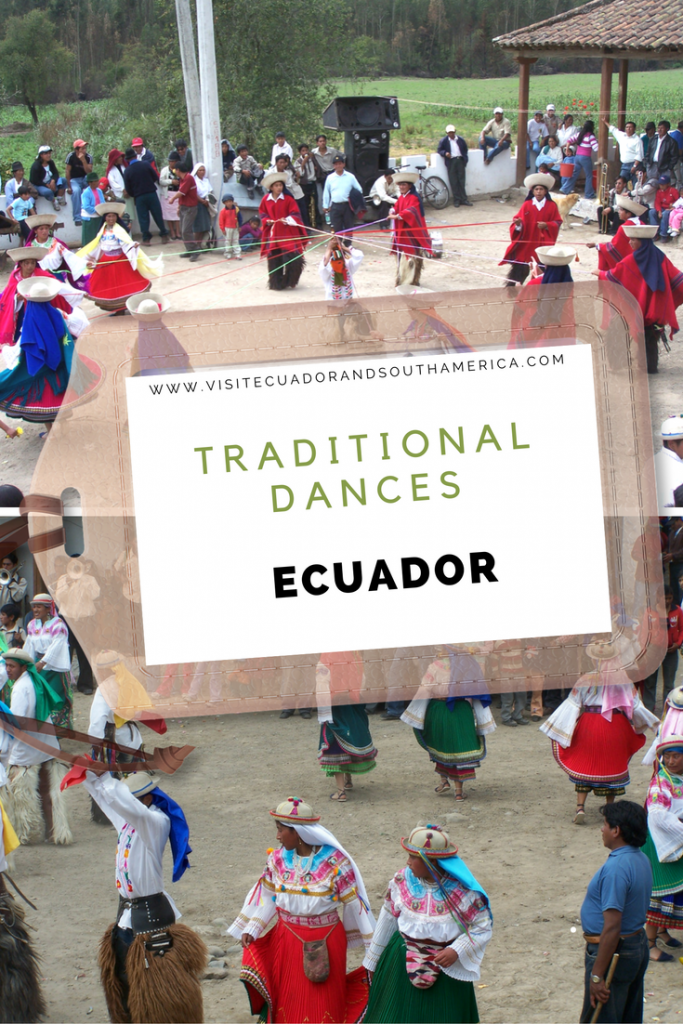 Traditional dances from Ecuador - South America