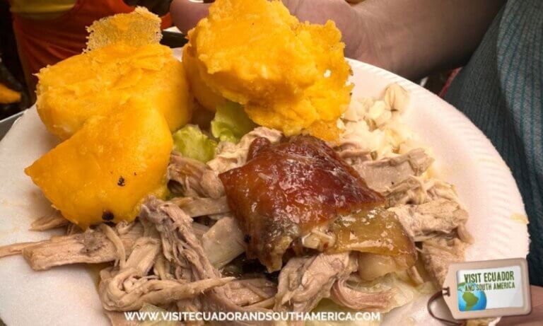 traditional Ecuadorian hornado dish you must try